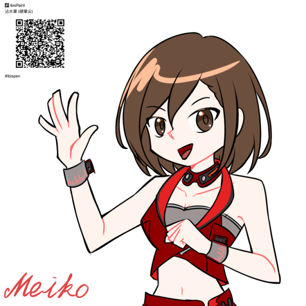 Meiko V3 - ibisPaint