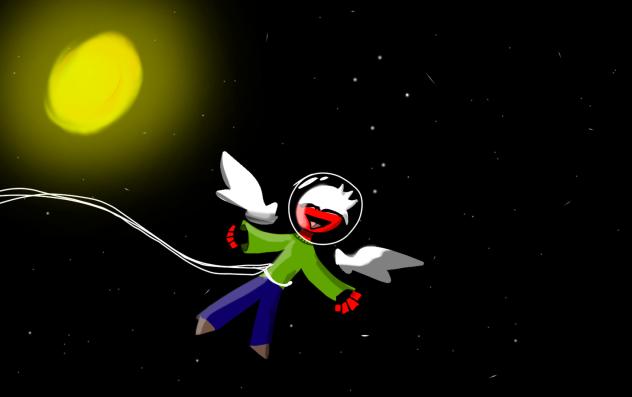 Polan into space!!! - ibisPaint