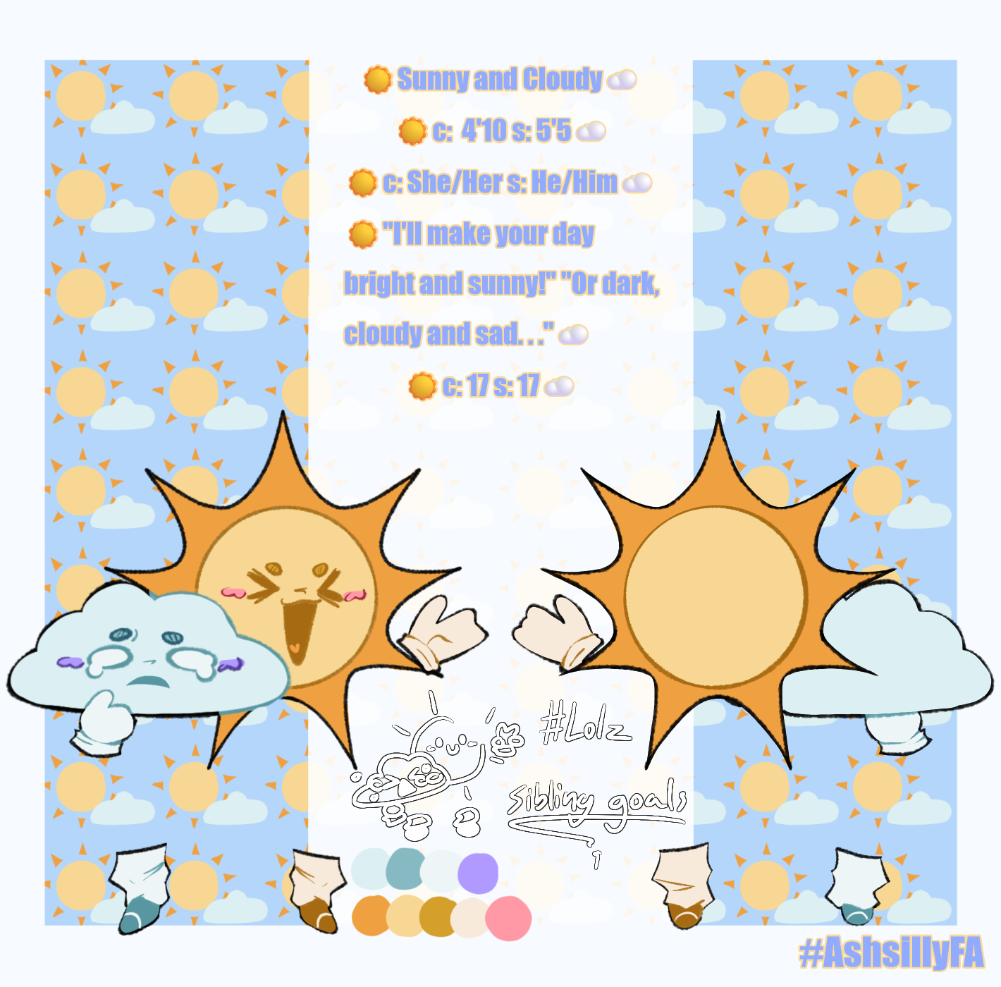 Sunny and Cloudy - ibisPaint