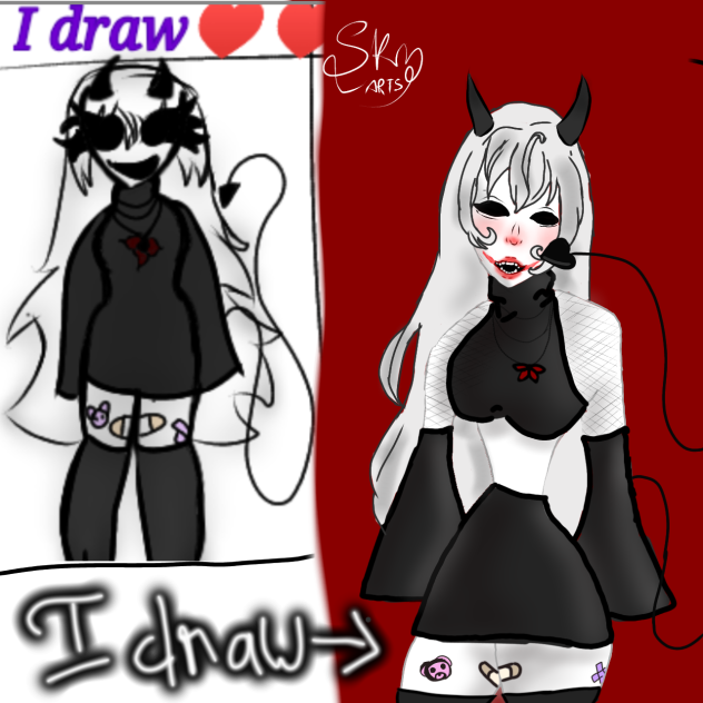 I draw u draw challenge - ibisPaint
