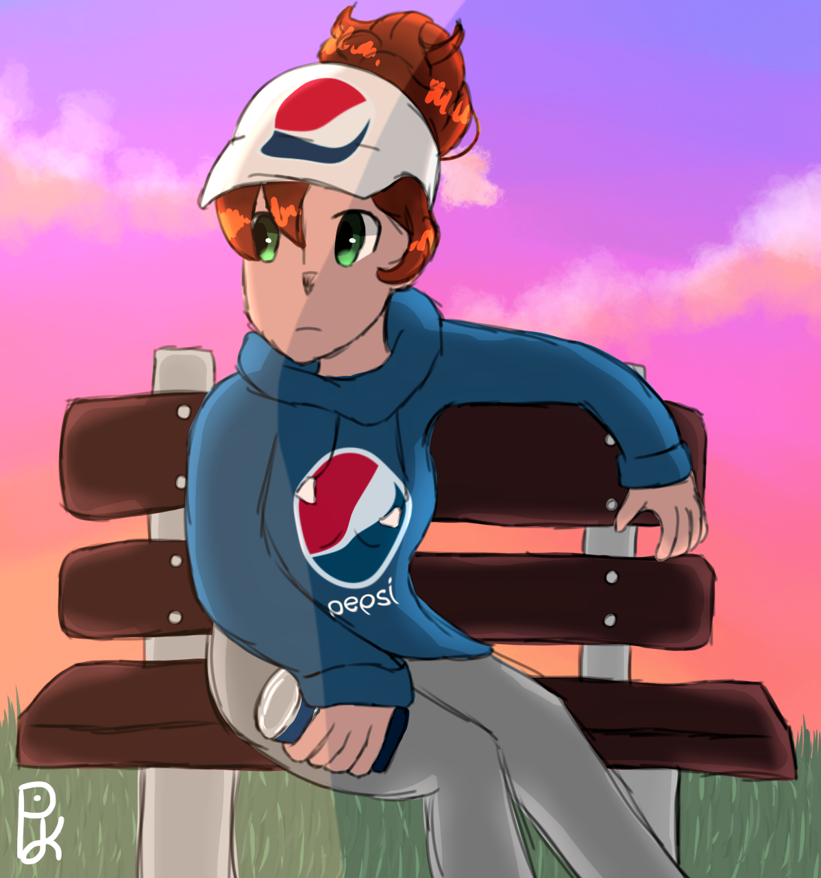 The Lonely Bench - ibisPaint