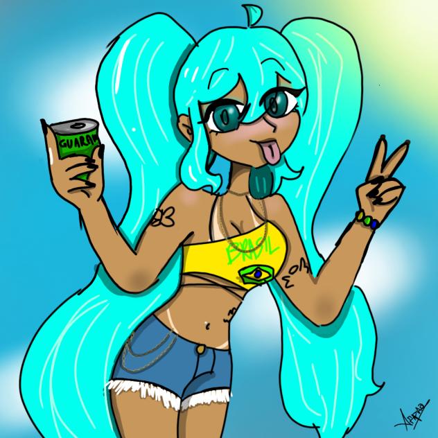 Hatsune Miku br - ibisPaint