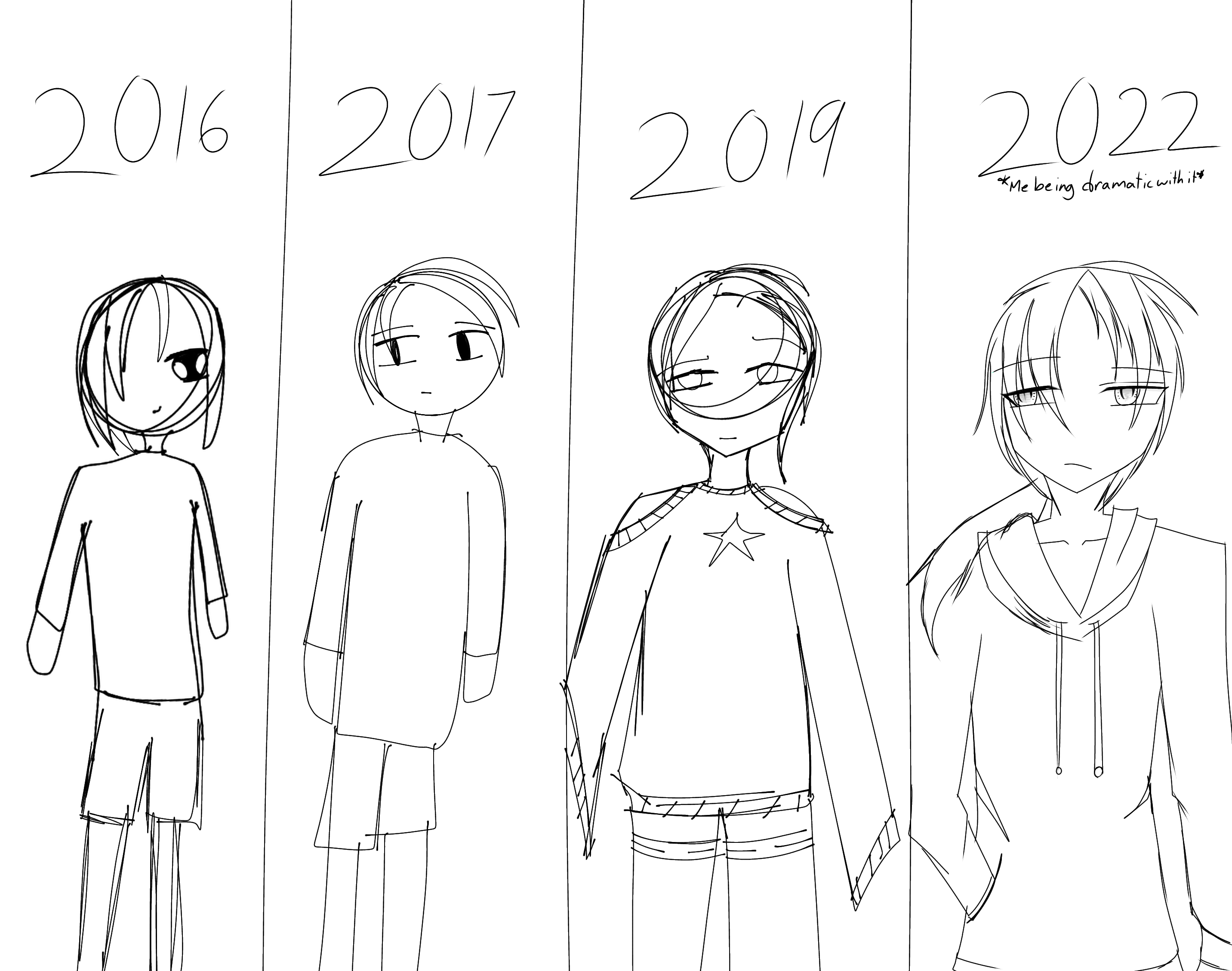 DRAWING EVOLUTION- - ibisPaint