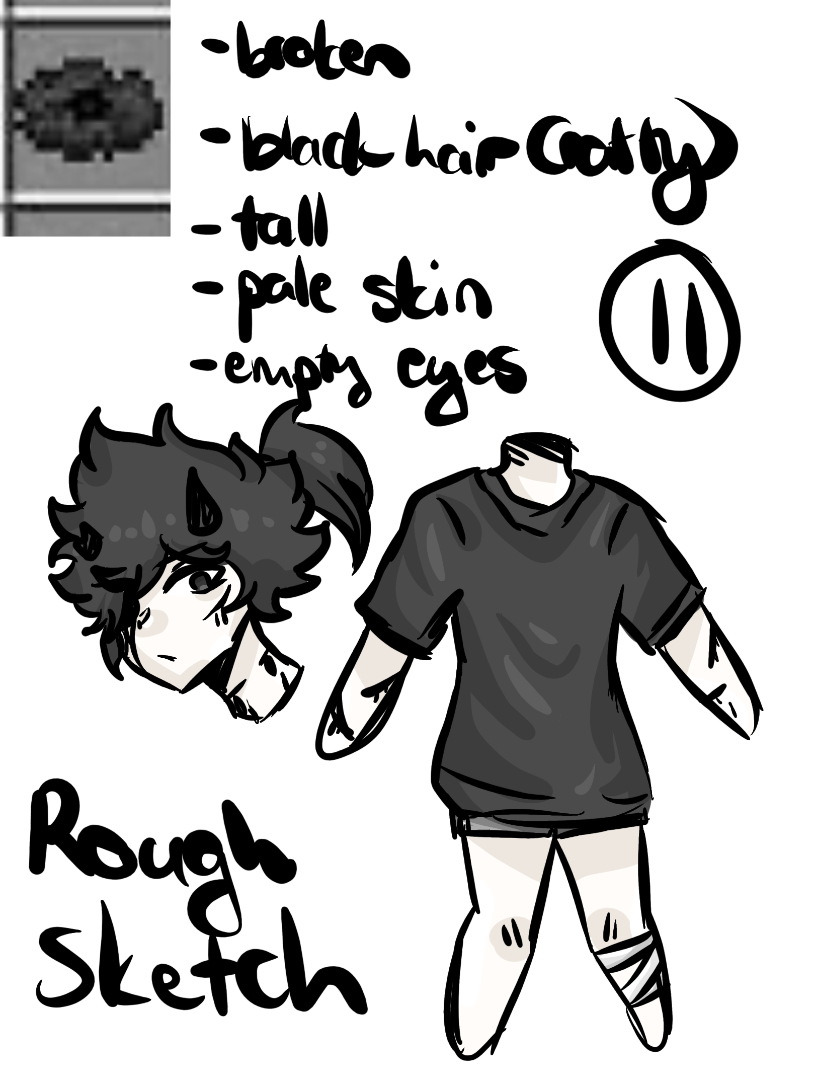 Eleven(rough sketch) - ibisPaint