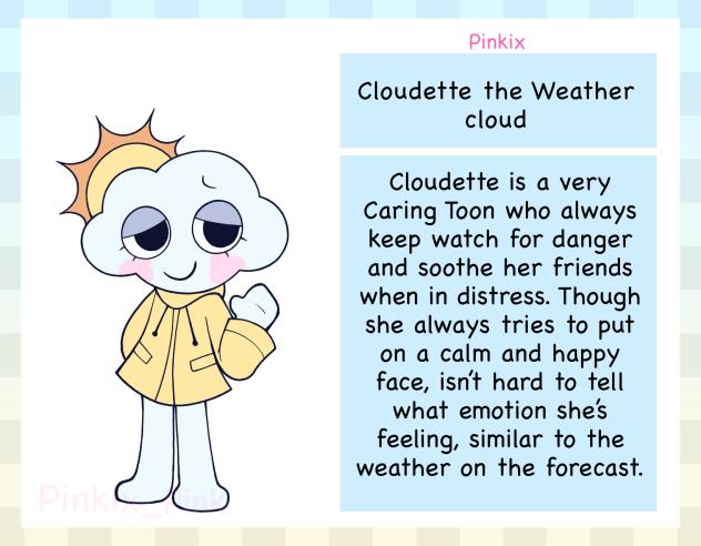 Cloudette the weather cloud! - ibisPaint