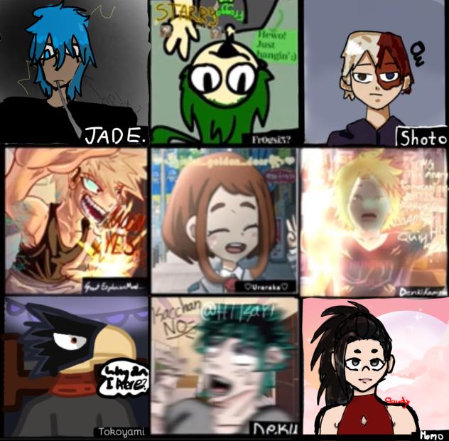 mha (my oc is jade - ibisPaint