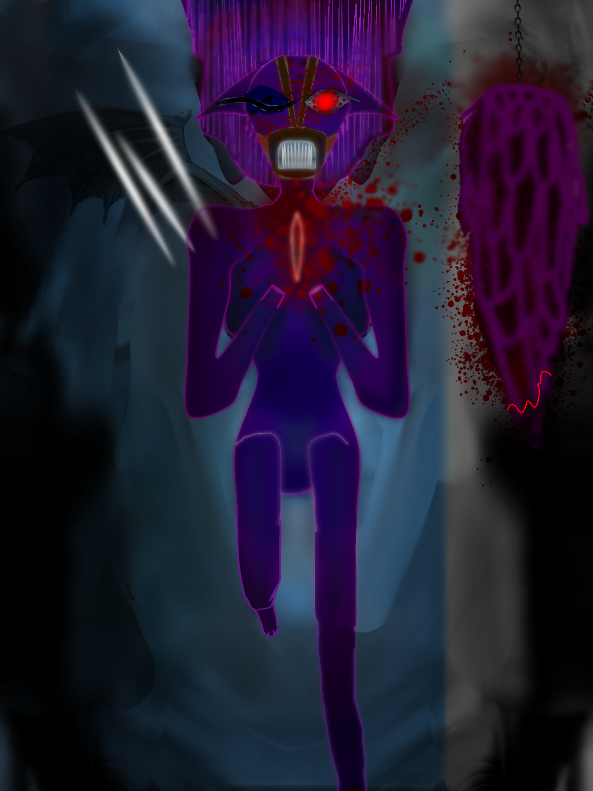 Ashlen's death-The experiment(gore 18+) - ibisPaint