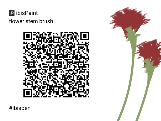 flower steam brush - ibisPaint