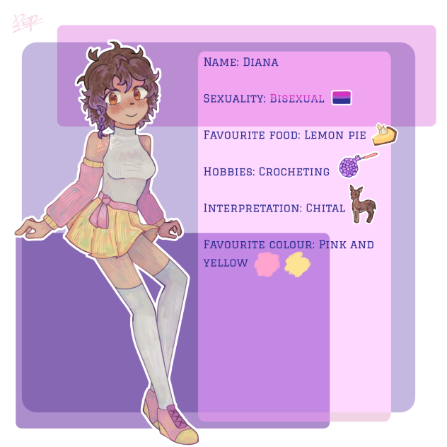 Diana introduction - ibisPaint