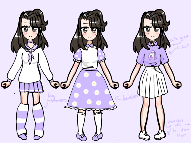 OC outfit sheet - ibisPaint