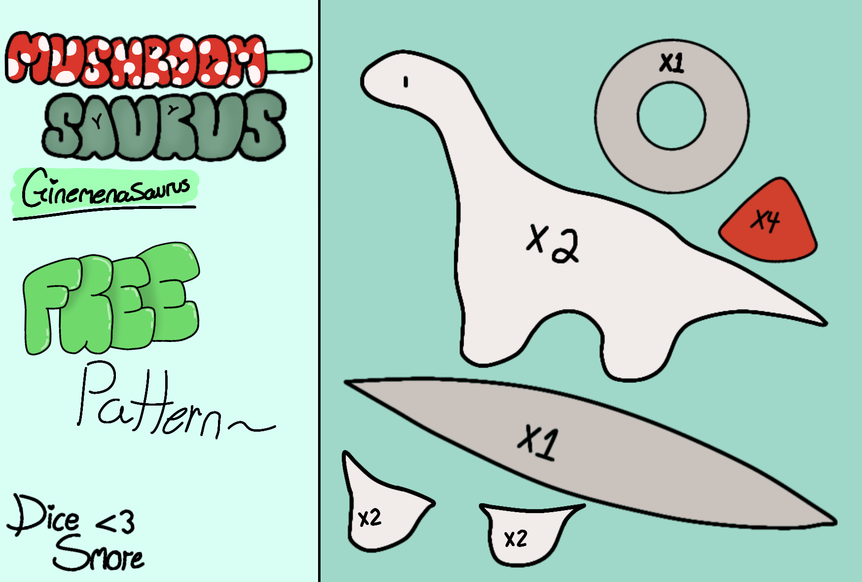 GINEMENASAURUS🍄 - ibisPaint