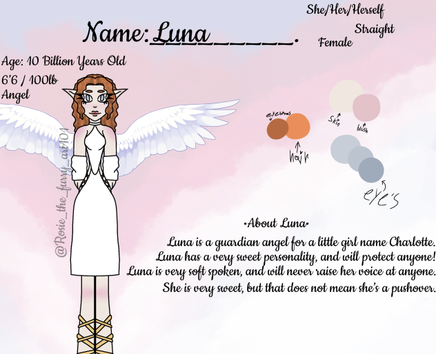 Luna’s Ref Sheet - ibisPaint
