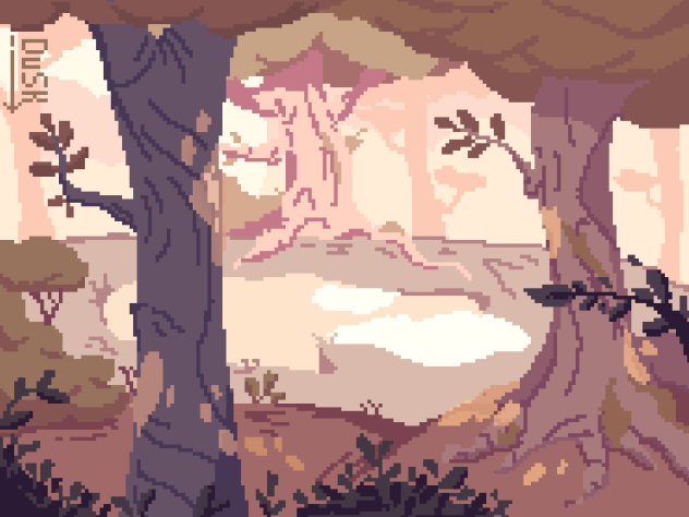 Pixel forest - ibisPaint