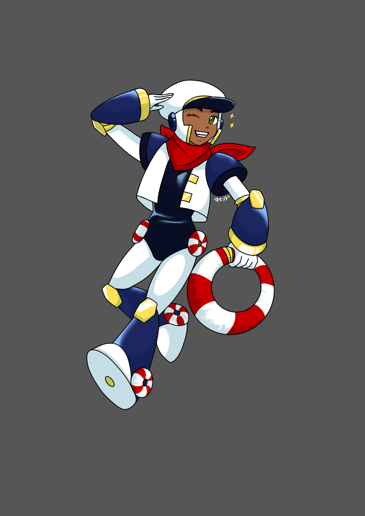 Sail Woman - ibisPaint