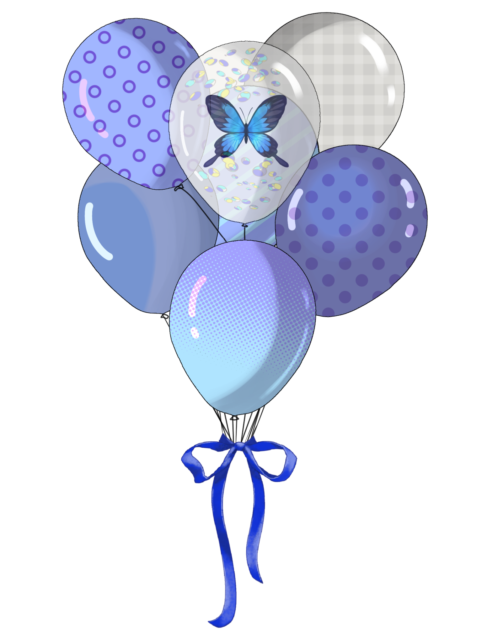 Balloons 💙 - ibisPaint