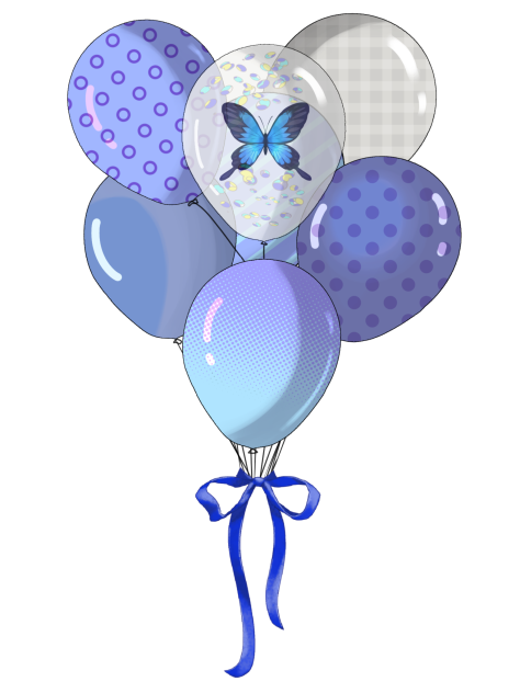 Balloons 💙 - ibisPaint