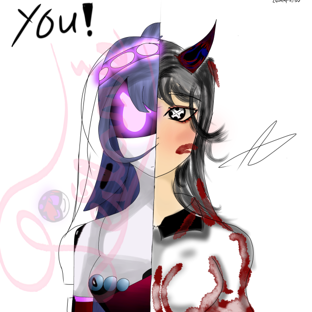 Human and Drone - A Collab - ibisPaint