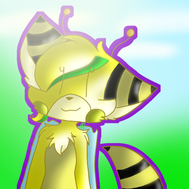 Honey The Bee Fox or Fox Bee - ibisPaint