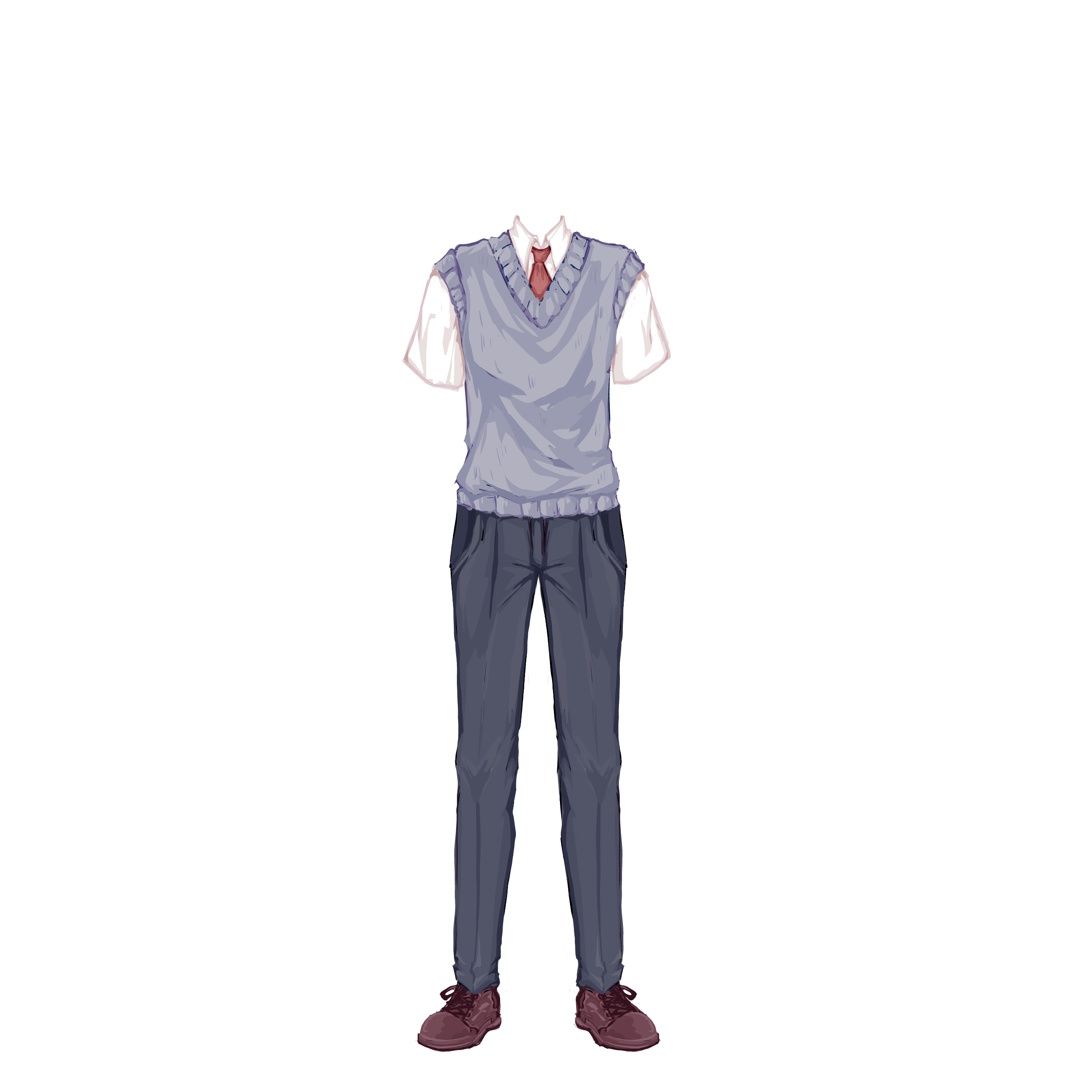 School uniform male 1 - ibisPaint