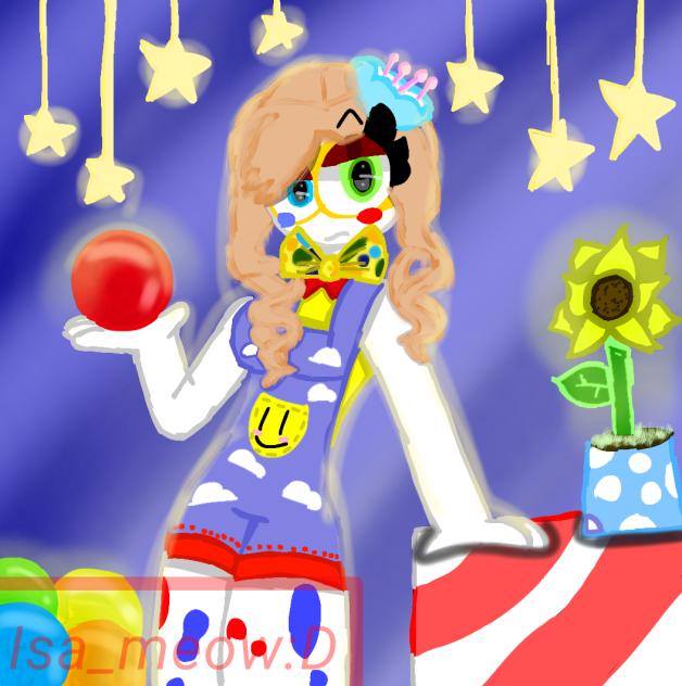 silly clown - ibisPaint