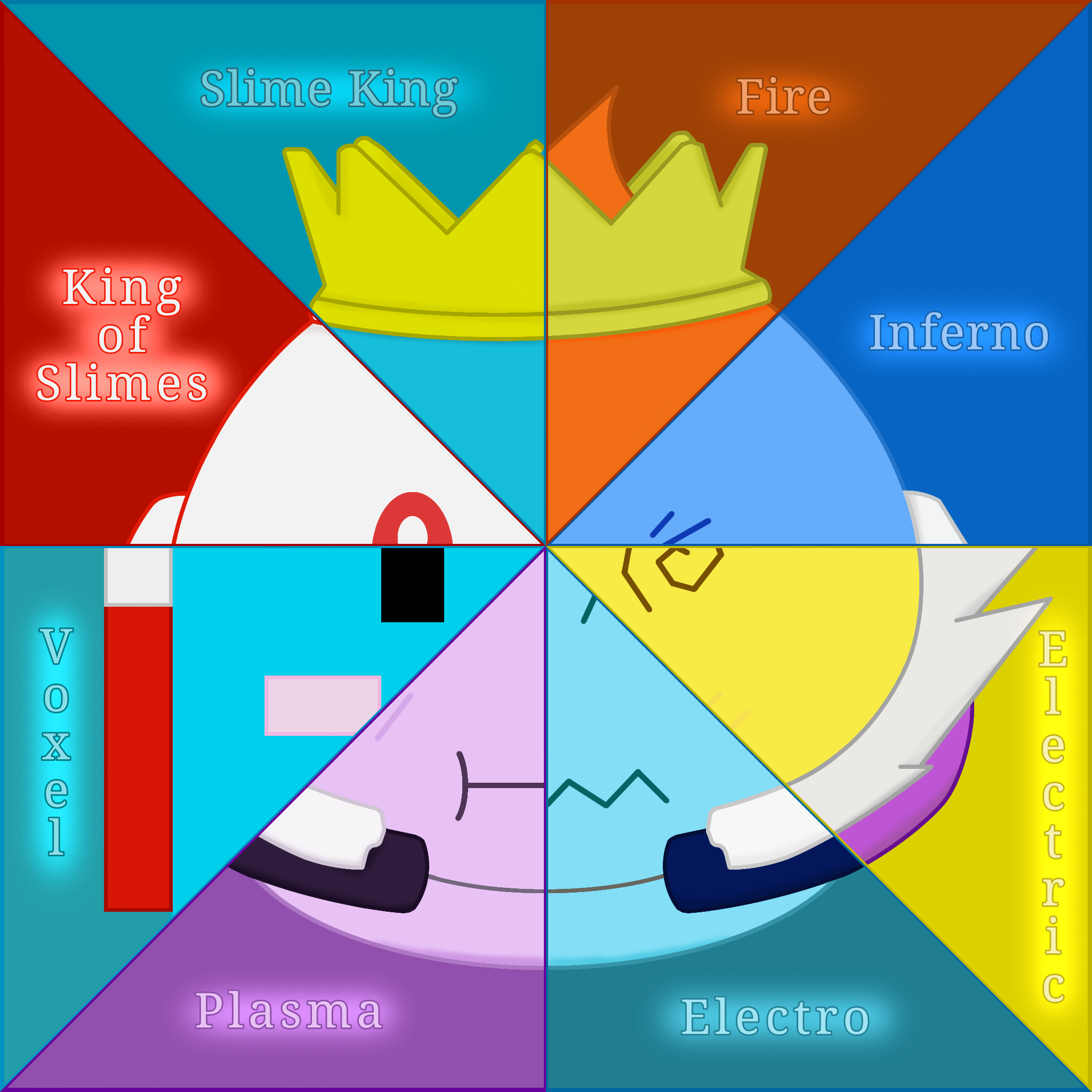 Slime King Skins - ibisPaint