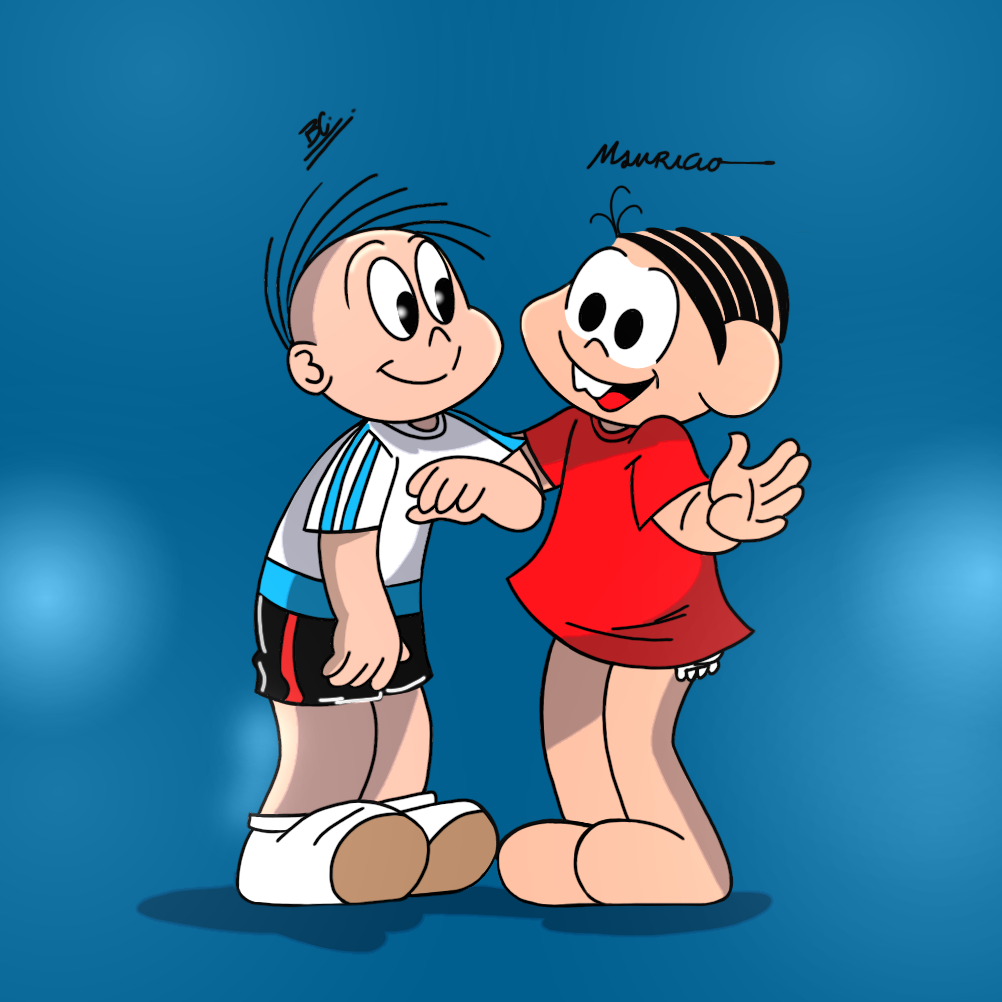 Dieguinho & Mônica adventure - ibisPaint