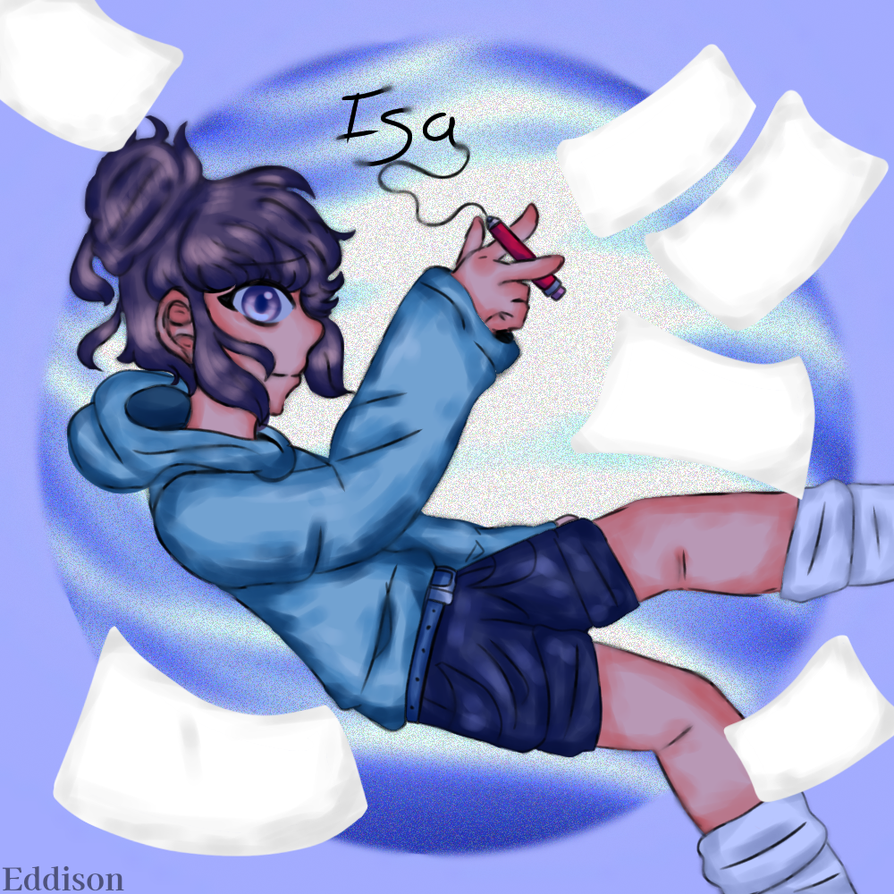 Isa Pfp contest entry. - ibisPaint