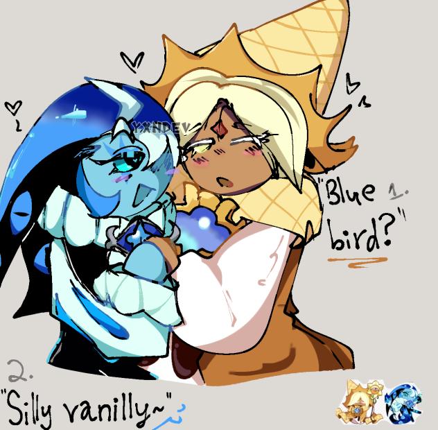 Shadow Milk Cookie x Pure Vanilla Cookie - ibisPaint