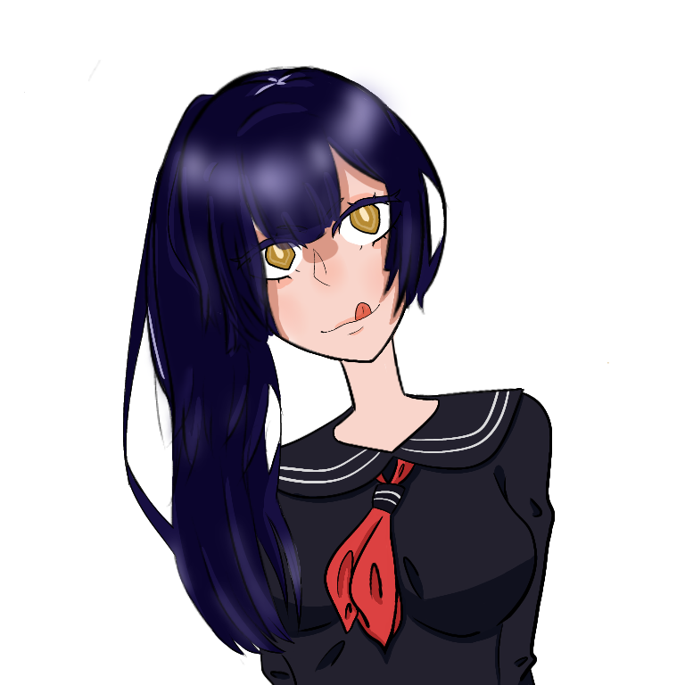 playful school girl, Akihiko (oc) - ibisPaint