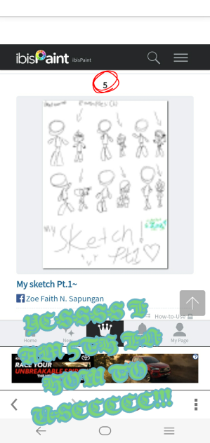 5th place in how to use daily 😊👍 - ibisPaint