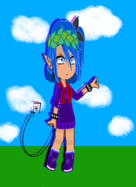 Gacha Edit (custom pose) - ibisPaint