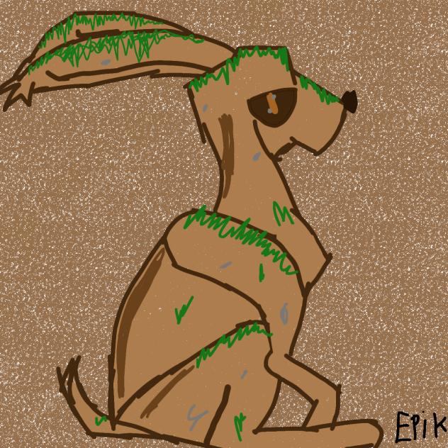 Cool ahh dirt rabbit - ibisPaint