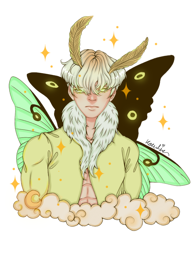 Luna Moth - ibisPaint