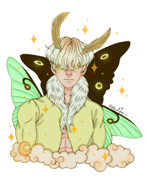 Luna Moth - ibisPaint