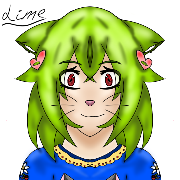 Lime drawing - ibisPaint