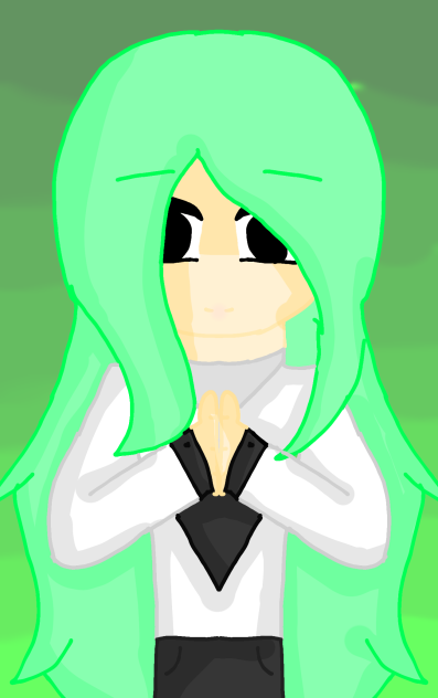 Green girl - ibisPaint