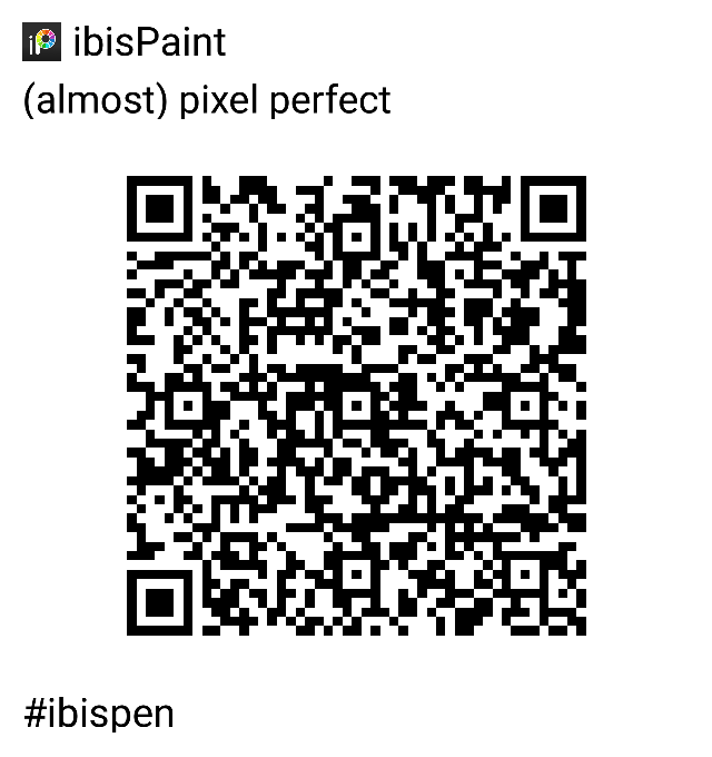 Almost pixel perfect brush - ibisPaint