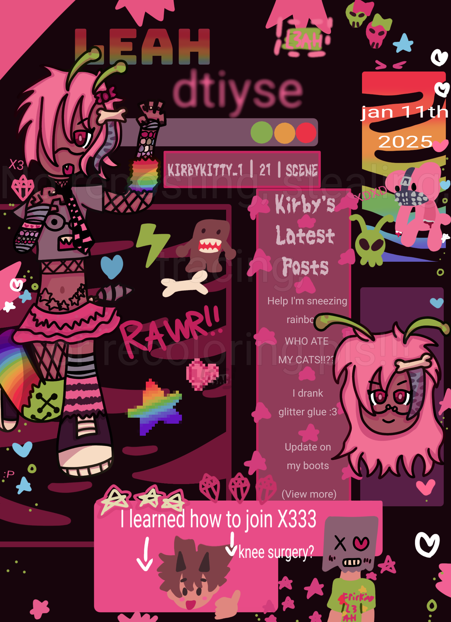 Drinking Glitter Goo!!! - ibisPaint