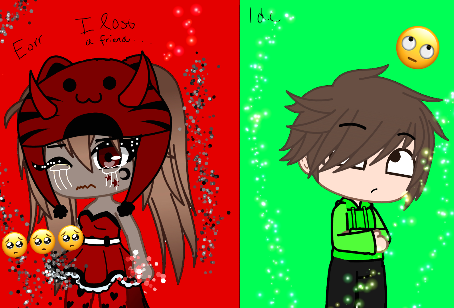 My back story with Devonte - ibisPaint