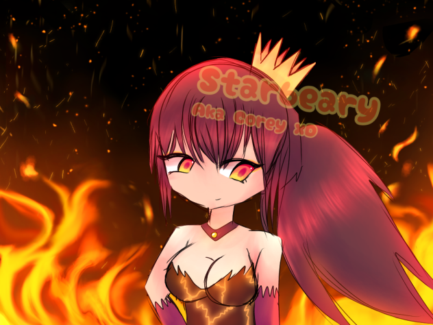 Fire queen - ibisPaint