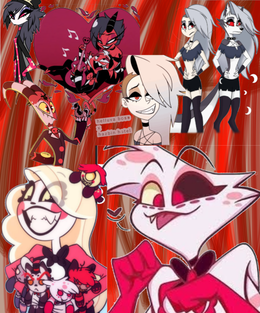 hazbin hotel x helluva boss - ibisPaint