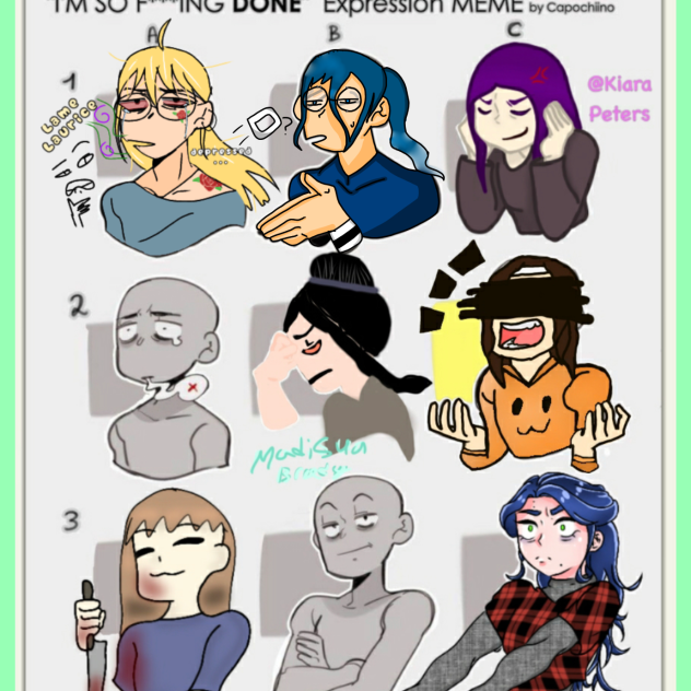 Maybe emotion collab xd - ibisPaint