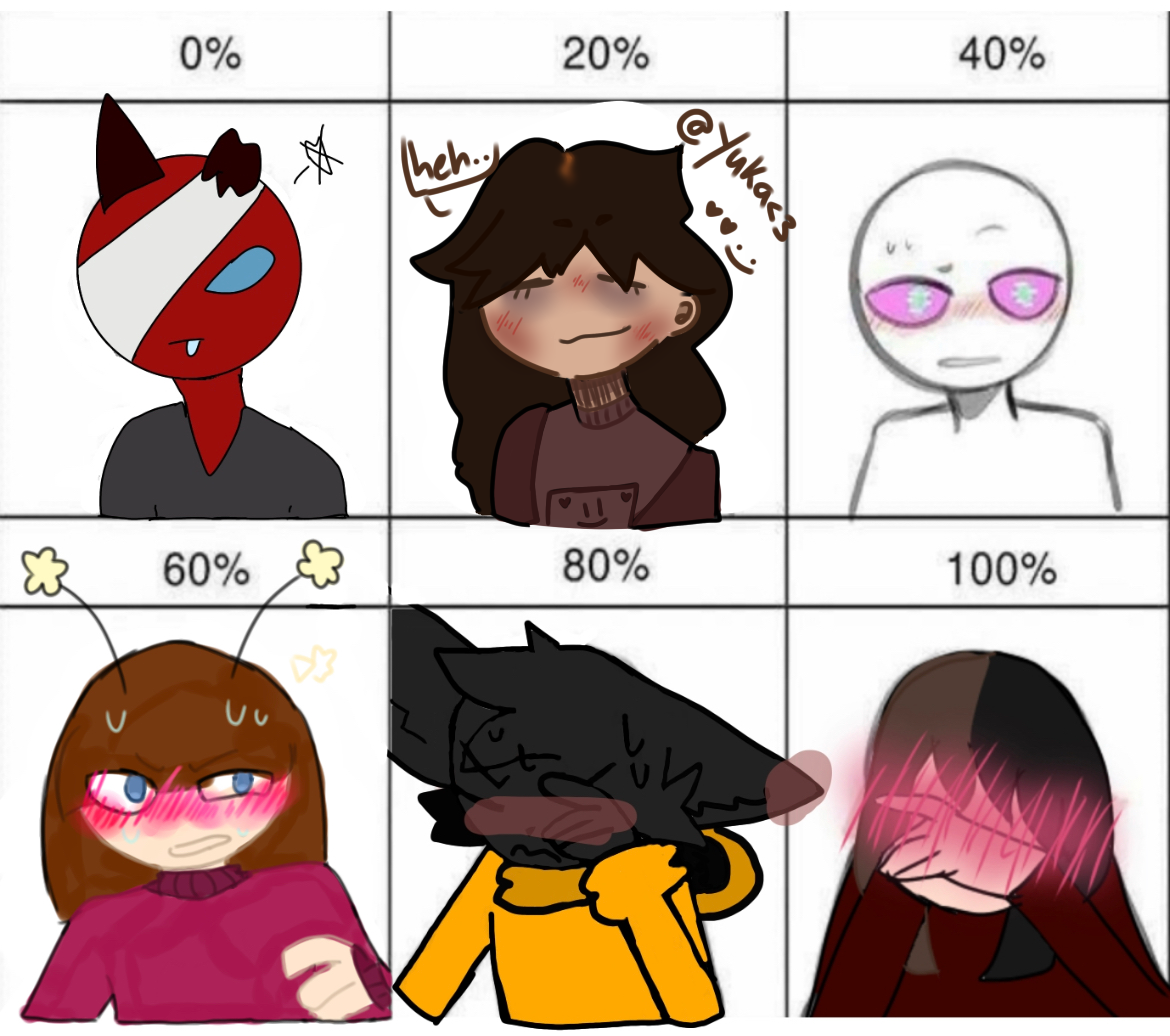 Blushing collab - ibisPaint