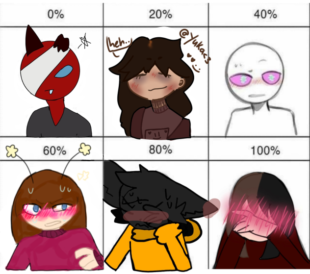 Blushing collab - ibisPaint