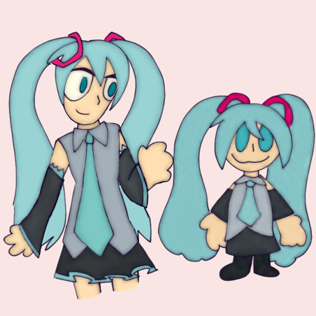HOLY SHIT ITS HATSUNE MIKU!!! - ibisPaint