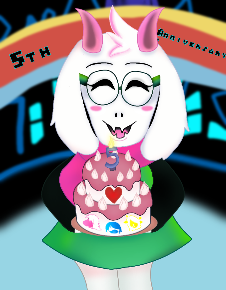 Deltarune 5th Anniversary - ibisPaint