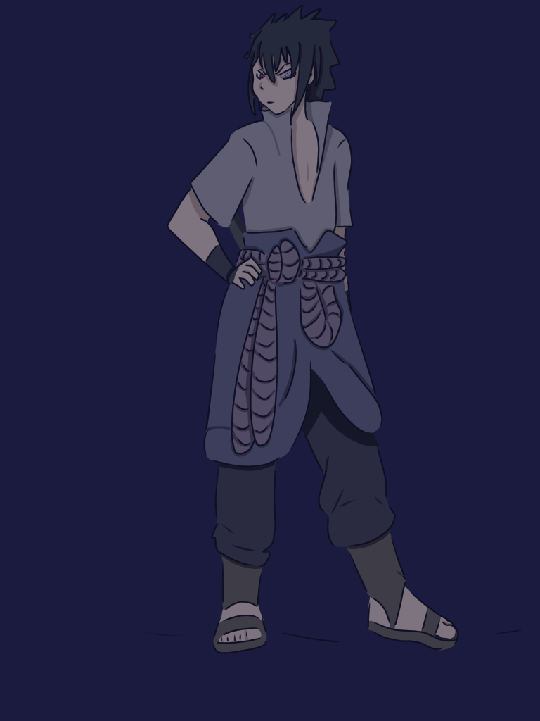 Sasuke uchiha - ibisPaint