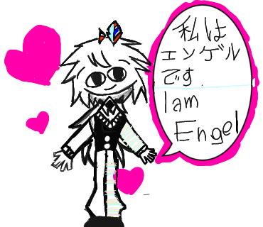 Paper school, Engel - ibisPaint