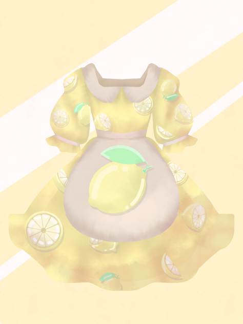 Lemon Dress 🍋 - ibisPaint