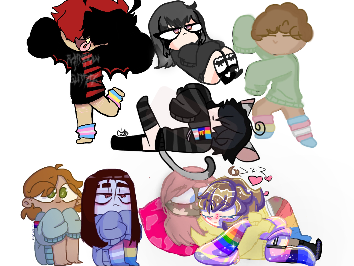 SWEATSHIRT COLLAB UwU - ibisPaint